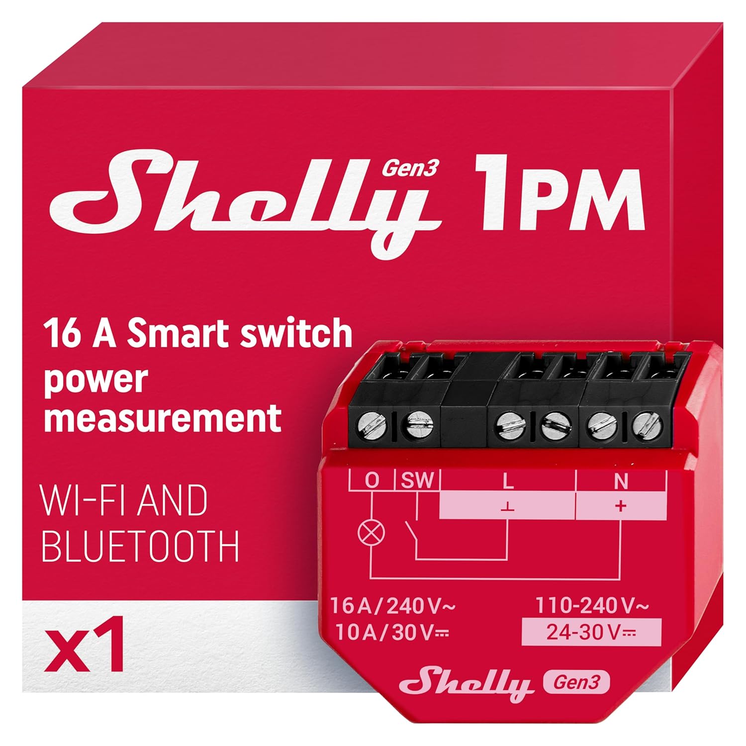 Shelly 1PM Gen. 3